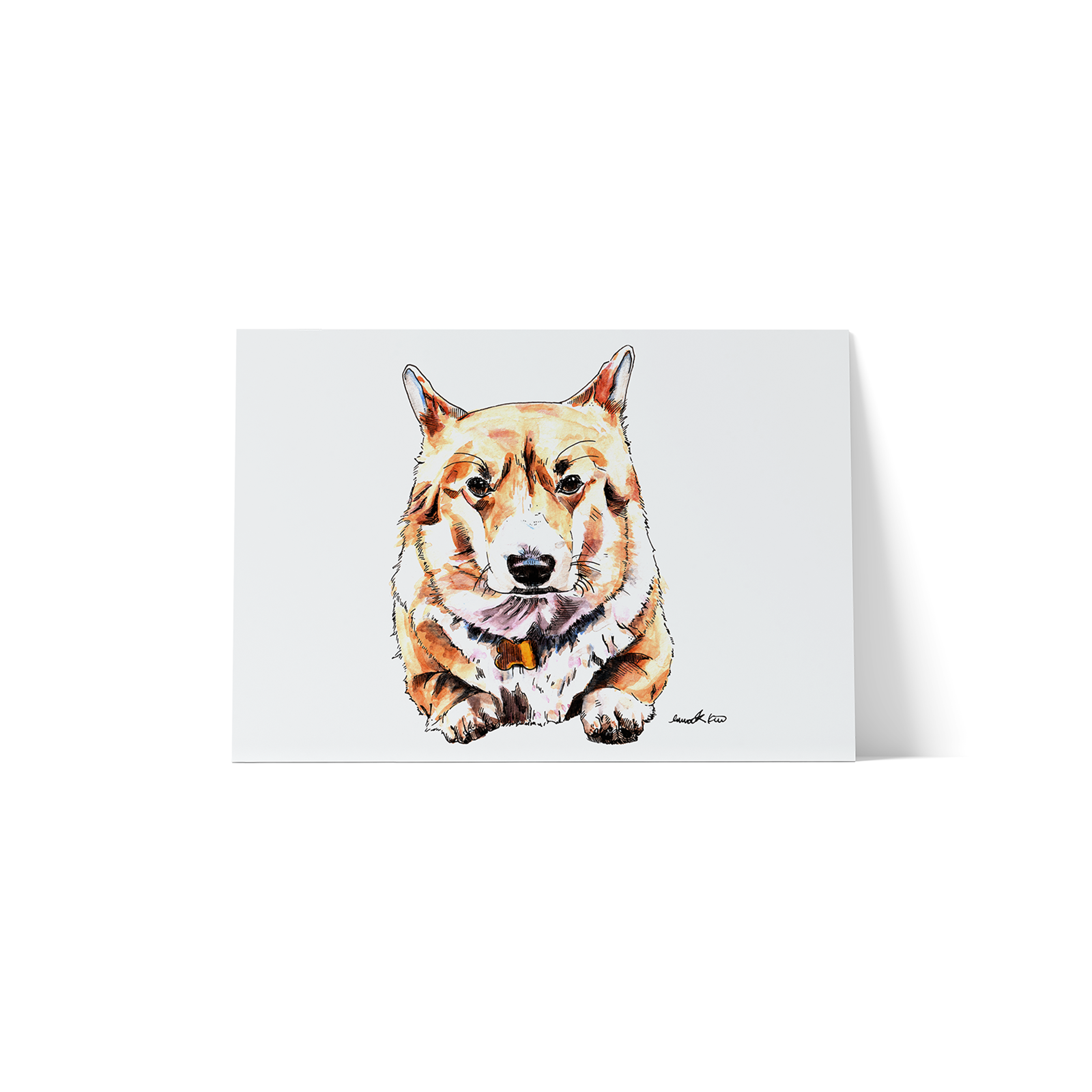 Corgi Print – Enoogi.Studio
